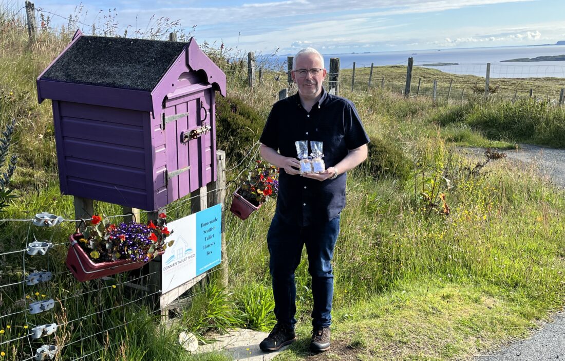 PRODUCER’S CORNER – DONNIE’S TABLET SHED – Scottish Field Shop