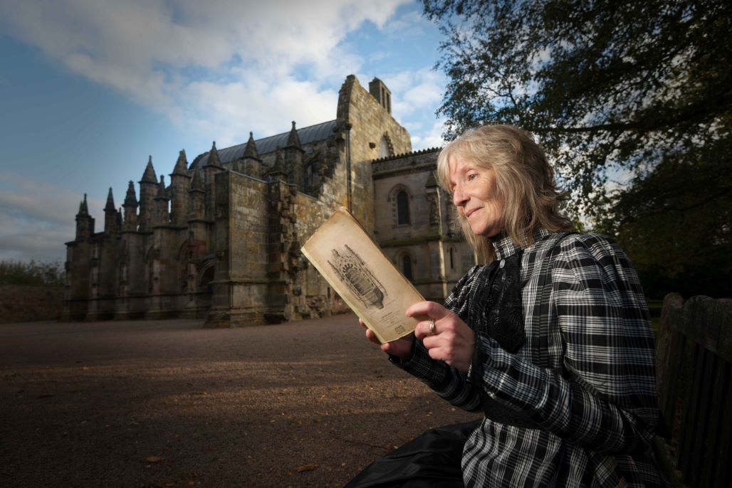 Antique guide book of Rosslyn Chapel discovered in a Berlin book shop ...